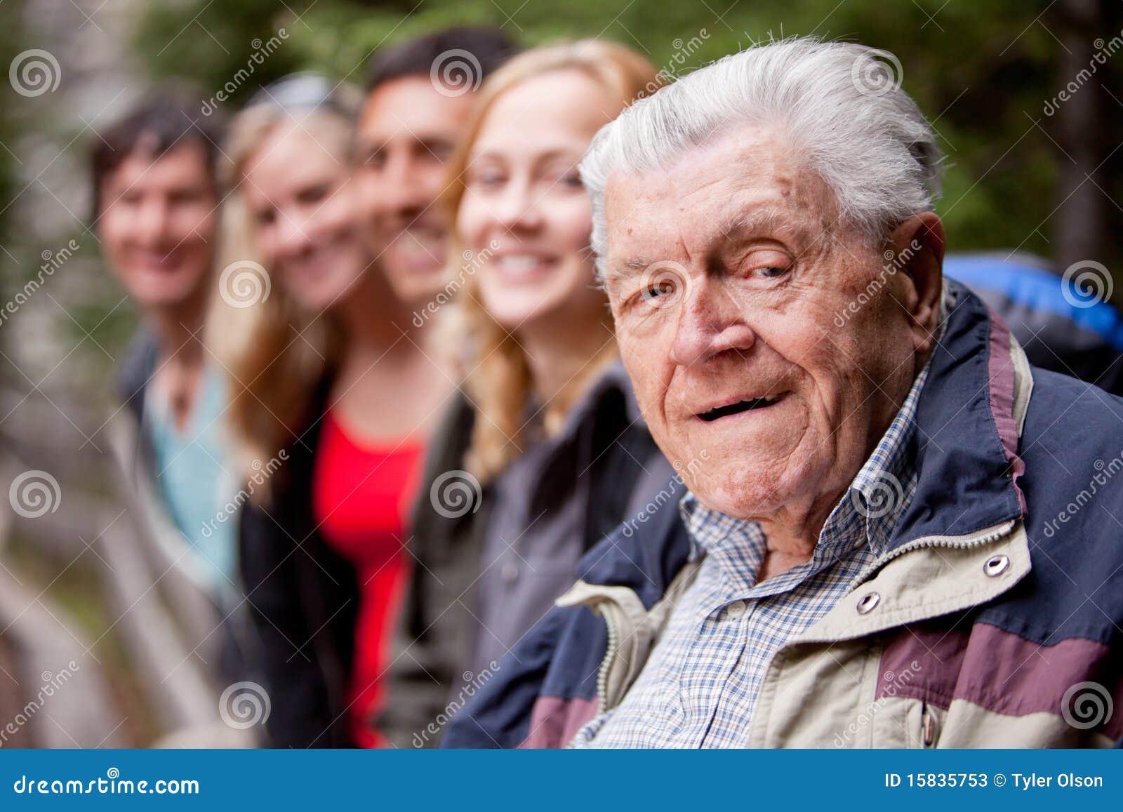 Grandfather Portrait stock image. Image of grandson, caucasian - 15835753