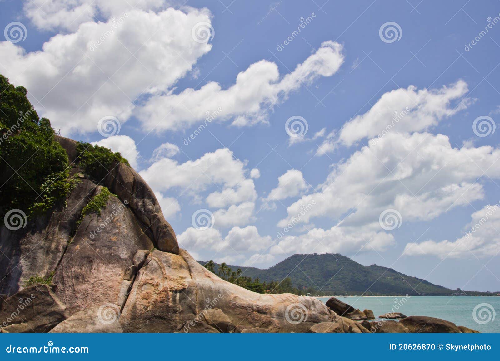Grandfather Rock Koh Samui Thailand Stock Photo - Image of attractions ...
