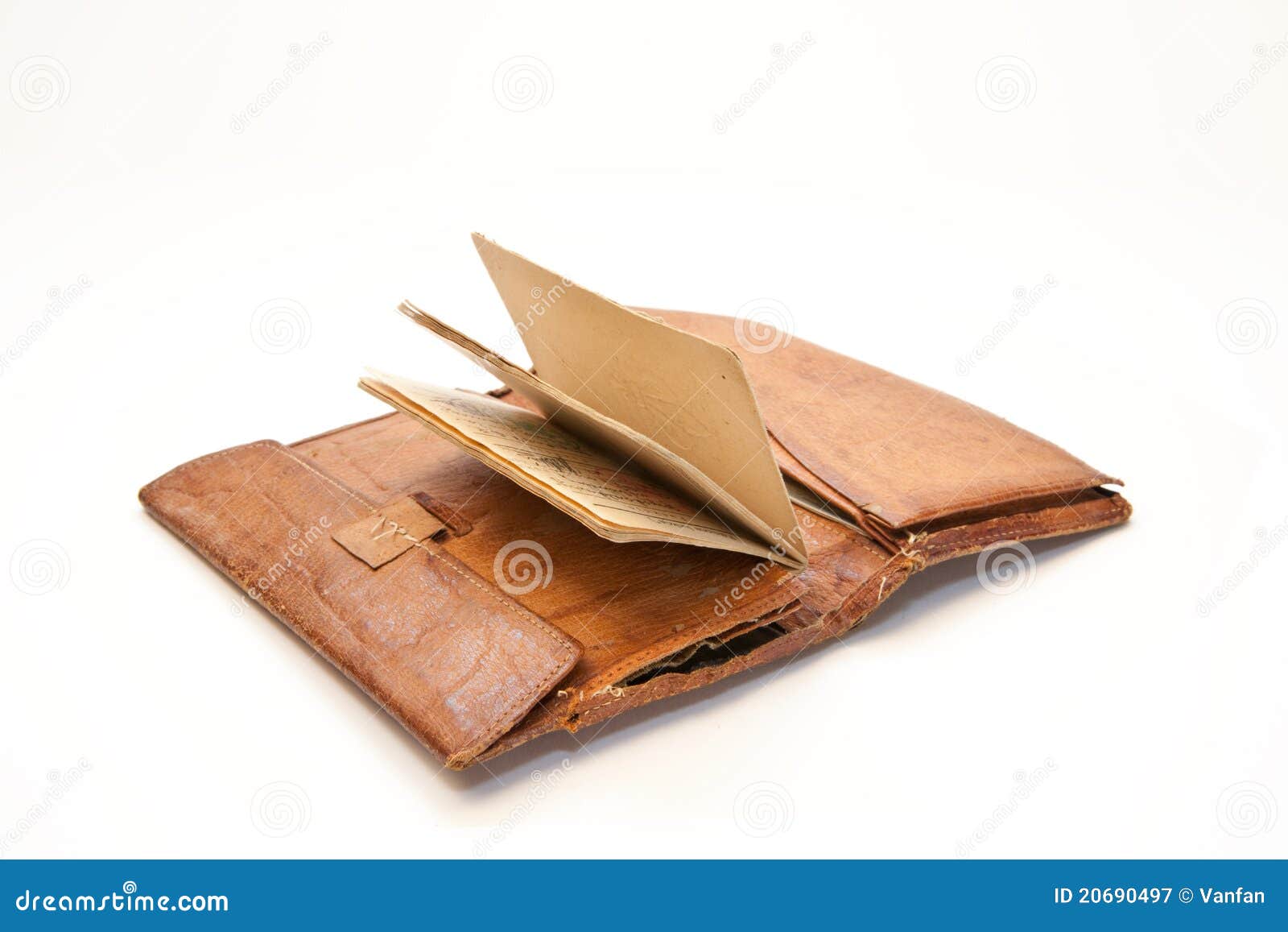 Grandfather s old wallet stock image. Image of coin, expense - 20690497