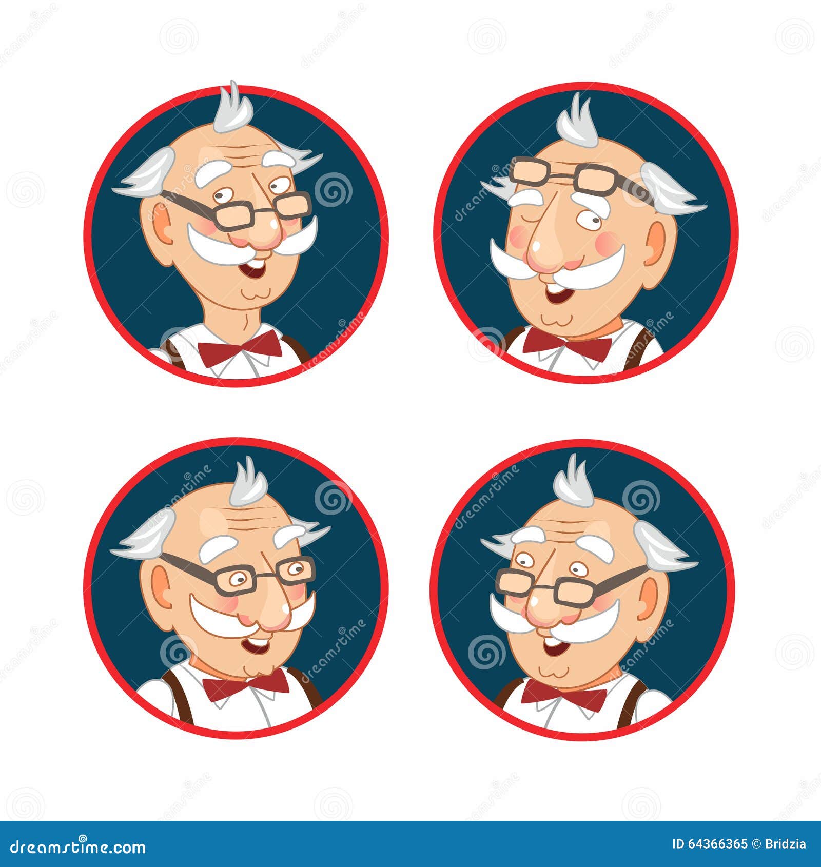 Grandfather Template Royalty-Free Stock Photo | CartoonDealer.com #64366365