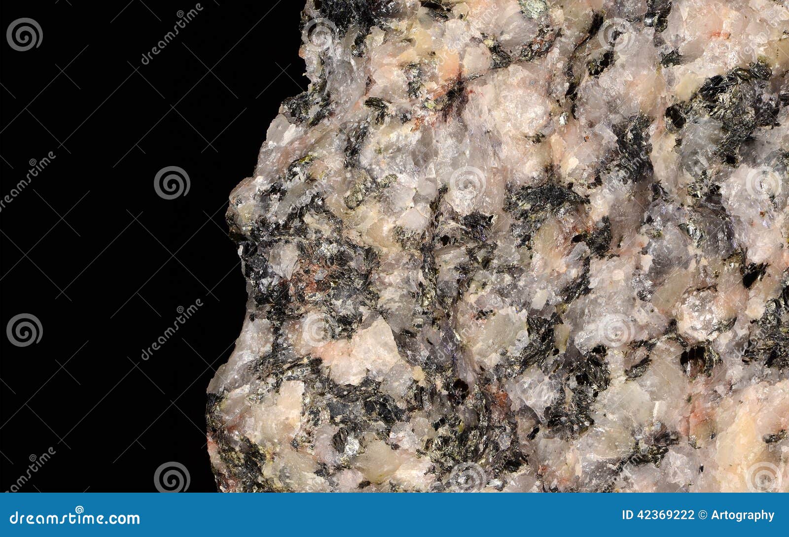 Grandiorite stock photo. Image of geology, igneous, granodiorite - 42369222