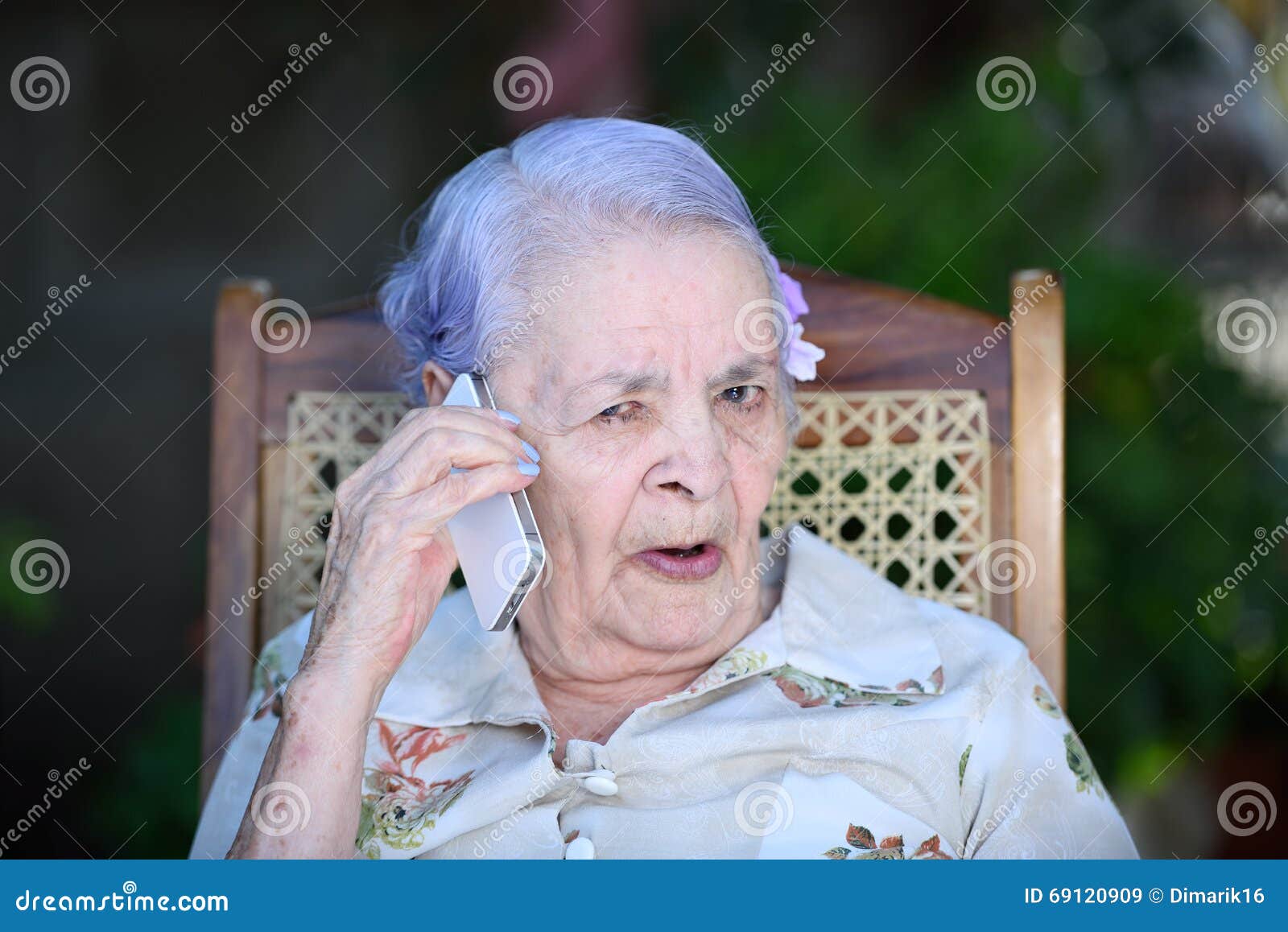 Grandma with smartphone stock image. Image of hispanic - 69120909