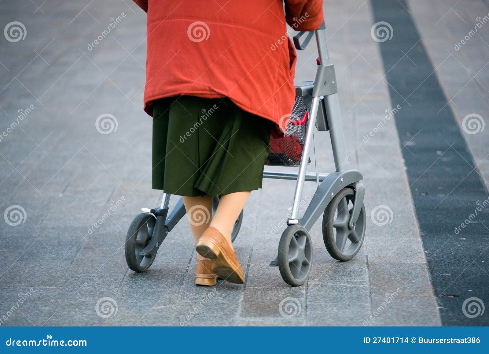 Grandma with walker stock photo. Image of stability, grandmother - 27401714