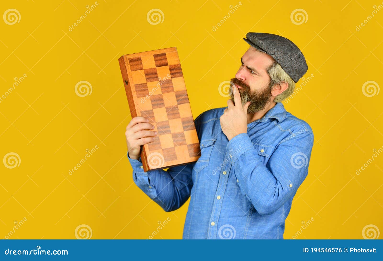 Grandmaster Experienced Player. Game Strategy Concept. Chess Lesson ...