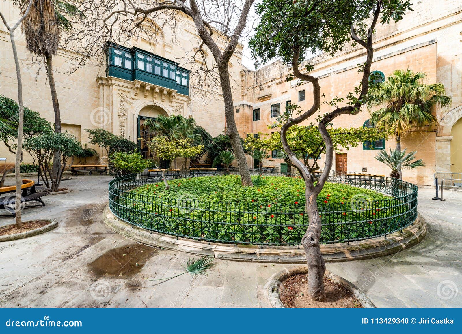 Grandmaster Palace Courtyard Stock Photo - Image of famous, landmark ...