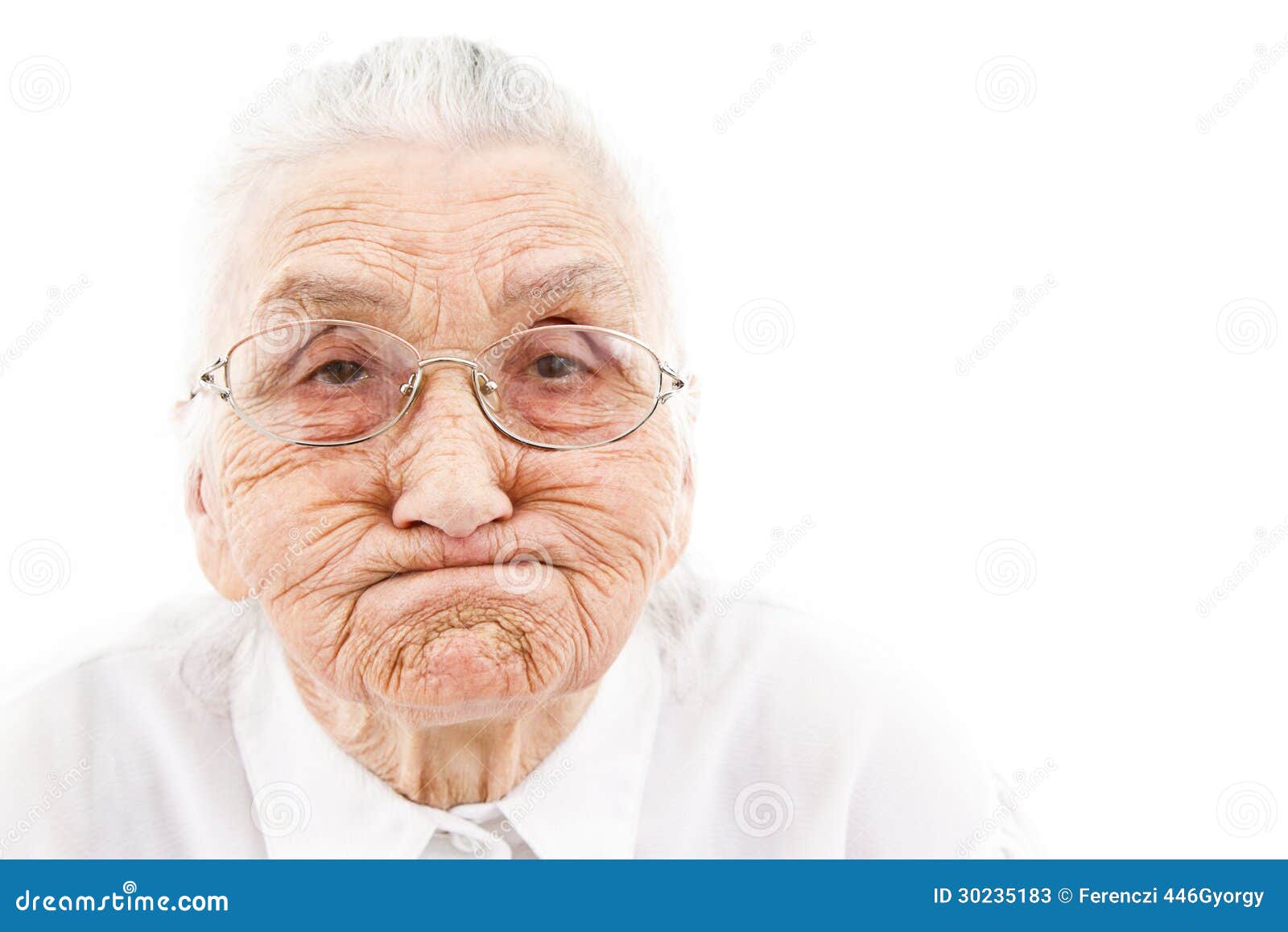 Funny grandma stock image. Image of gran, grey, grandparent - 30235183