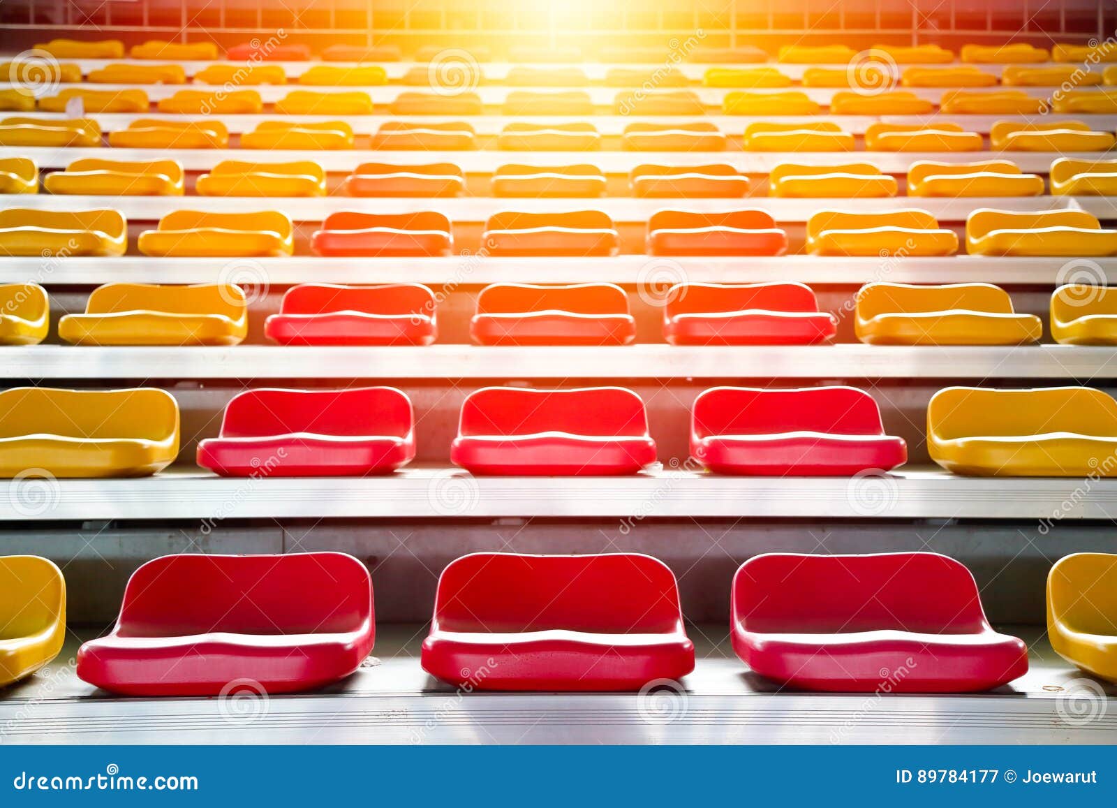 Grandstand chair stock image. Image of seating, arena - 89784177