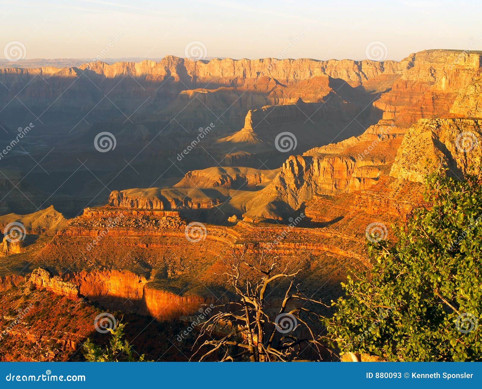 Grandview sunset 1 stock image. Image of overlook, shadow - 880093