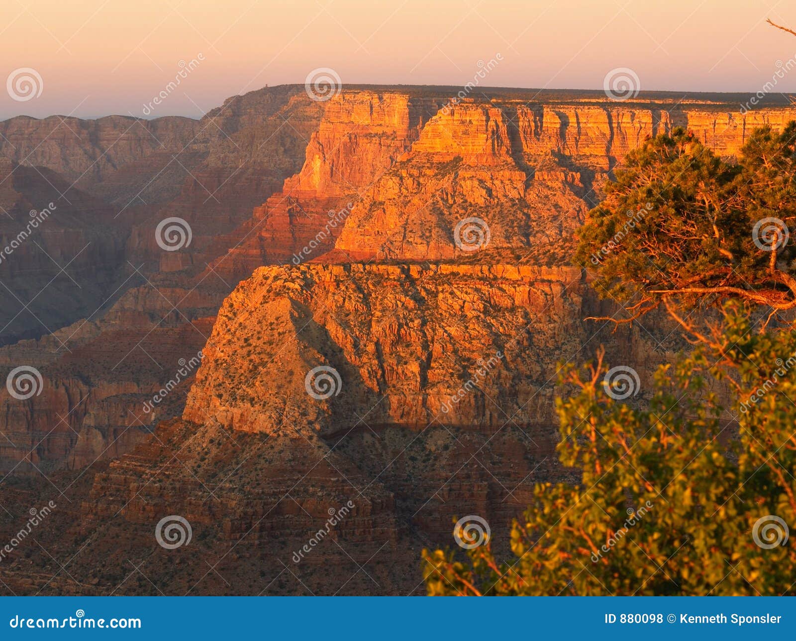 Grandview sunset 2 stock photo. Image of canyon, overlook - 880098