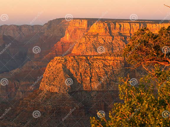 Grandview sunset 2 stock photo. Image of canyon, overlook - 880098