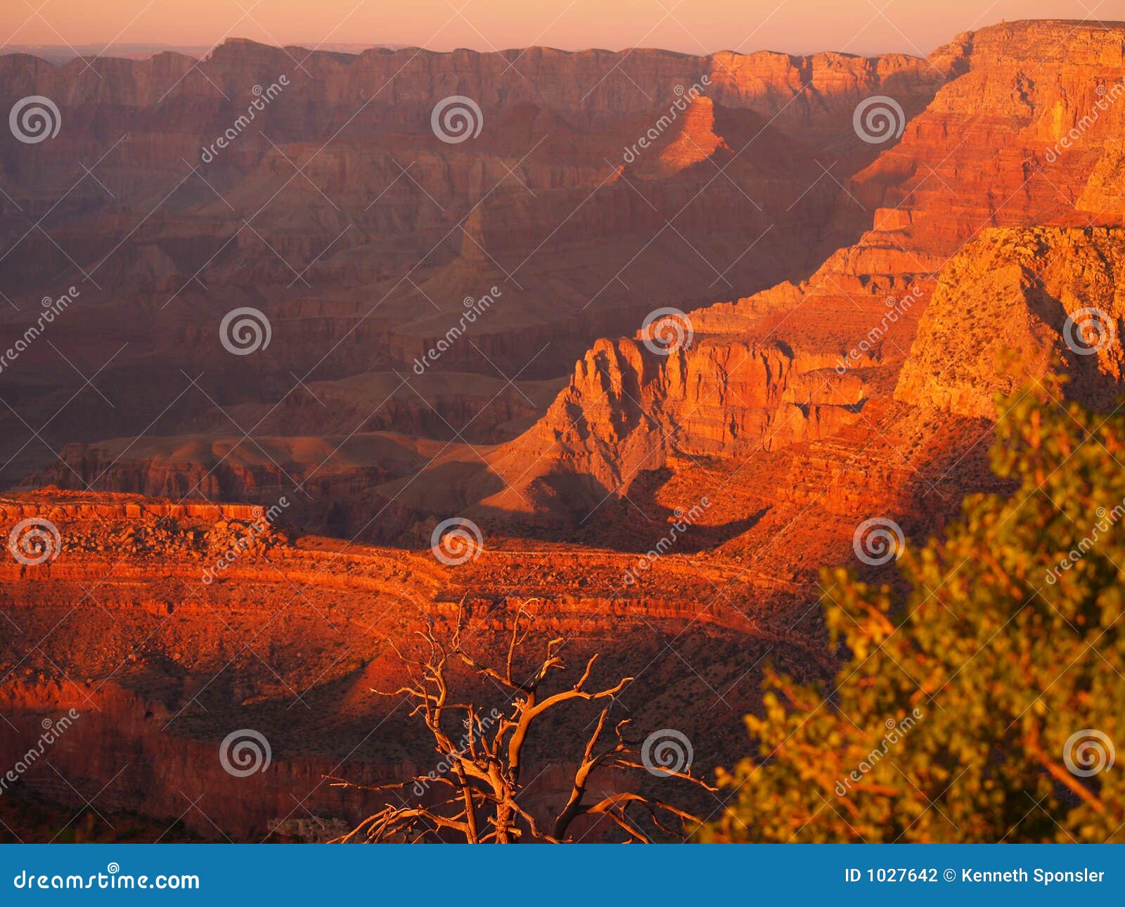 Grandview sunset 3 stock photo. Image of canyon, overlook - 1027642