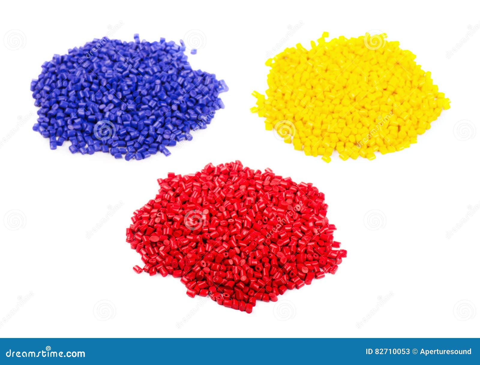 Granelli Di Plastica Variopinti Del Polimero Immagine Stock - Immagine ...