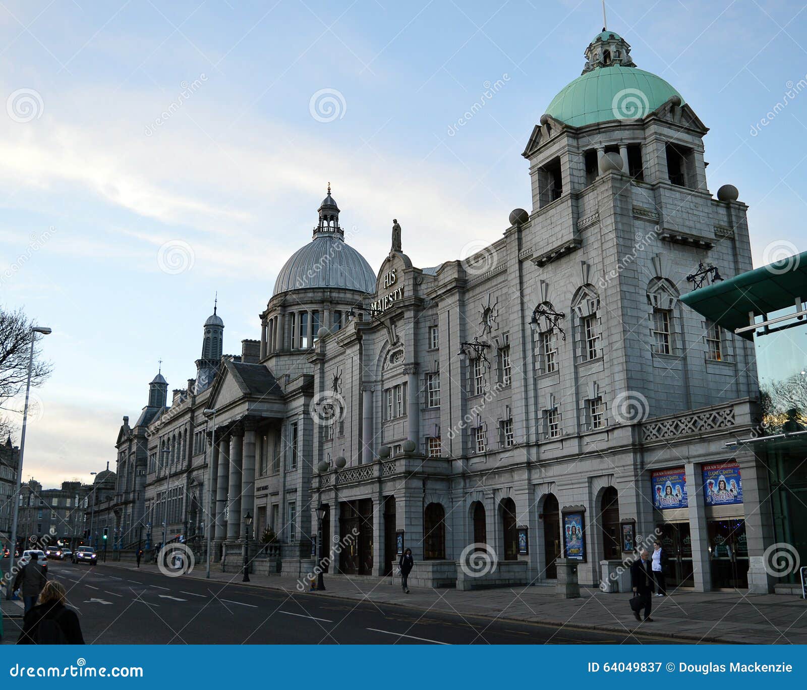 Granietgebouwen, Rosemount-Viaduct, Aberdeen Redactionele Fotografie ...
