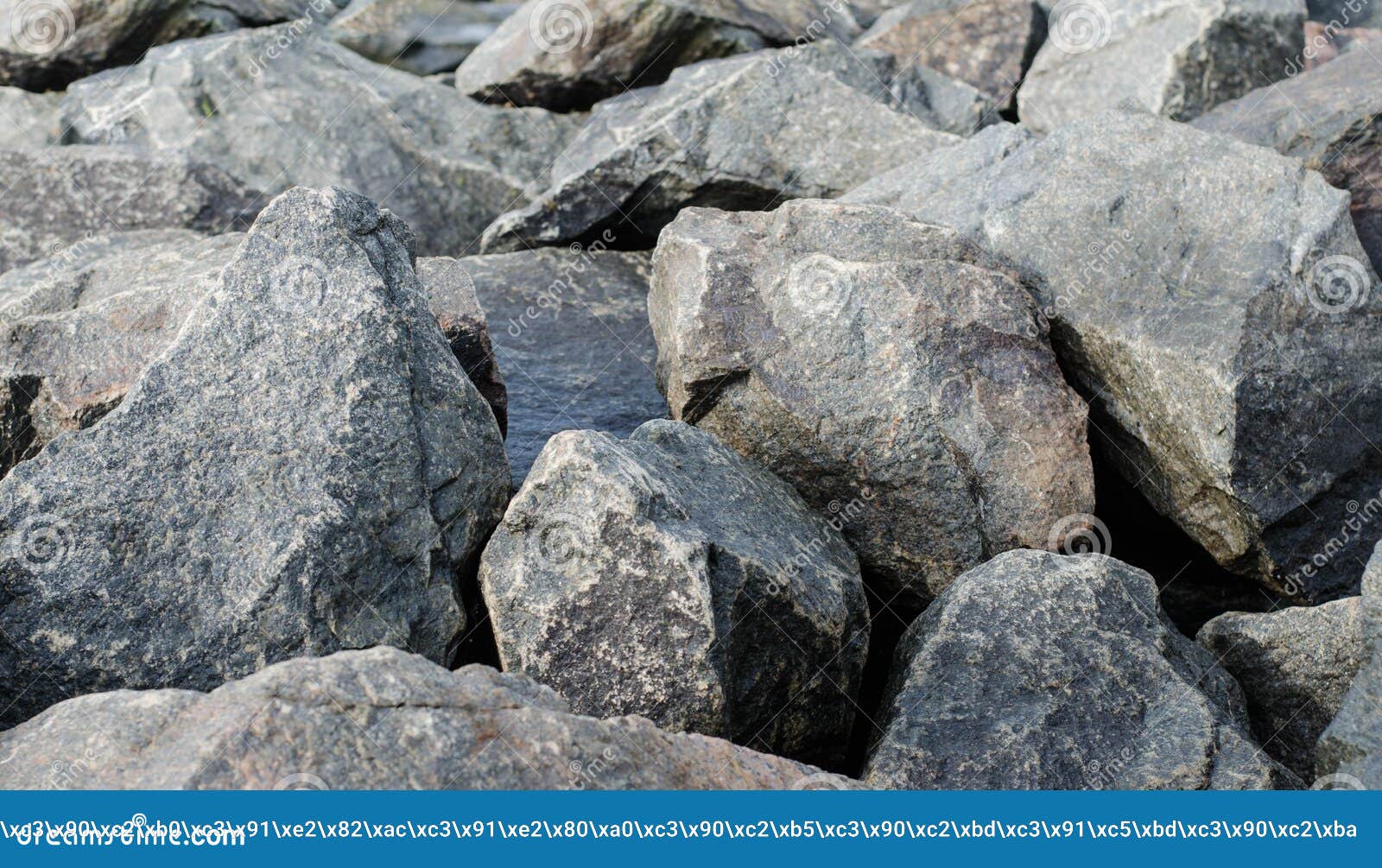 Granit. La Structure De La Pierre. Roche. Extraction De Minerais. Photo ...