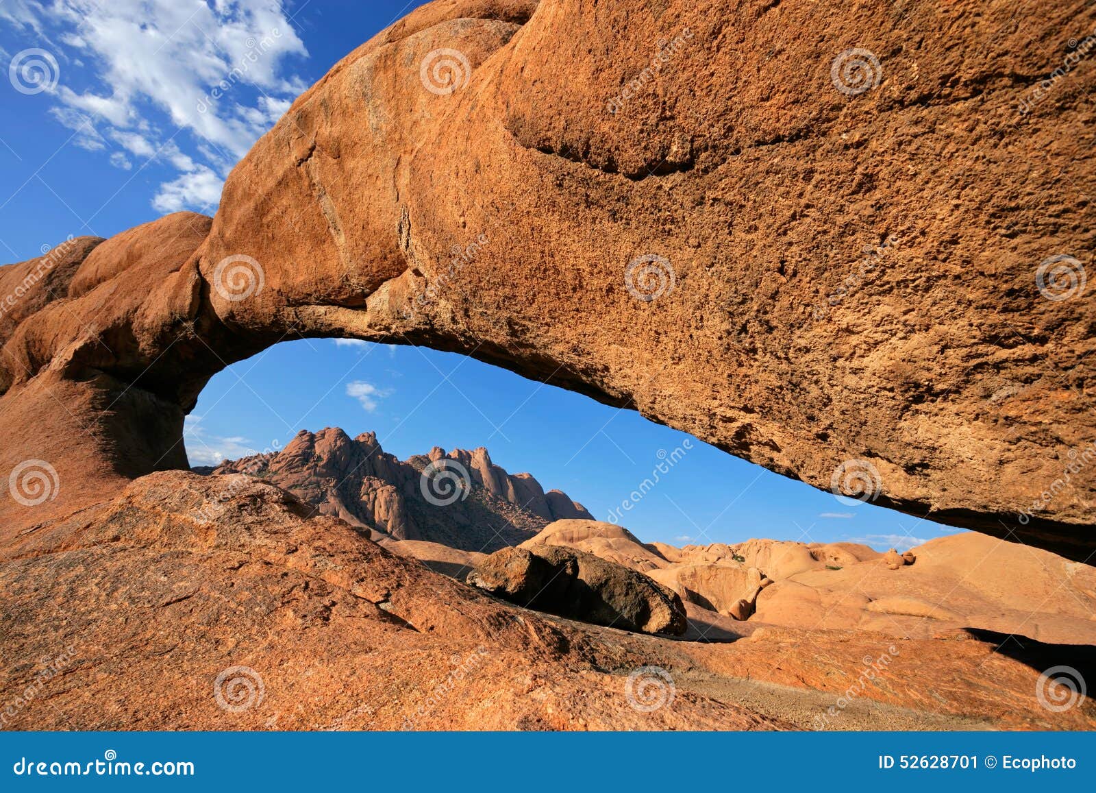Granite arch stock image. Image of natural, rock, landscape - 52628701