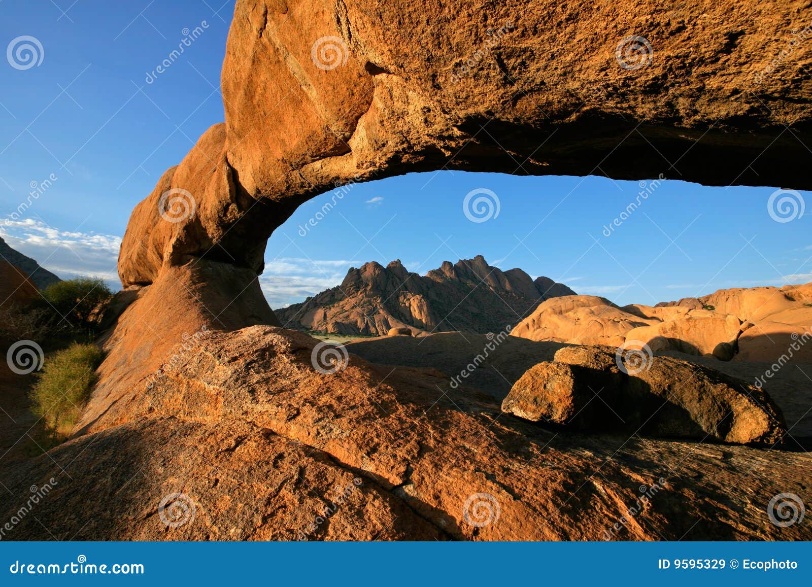 Granite Arch, Spitzkoppe, Namibia Stock Image - Image of boulders ...