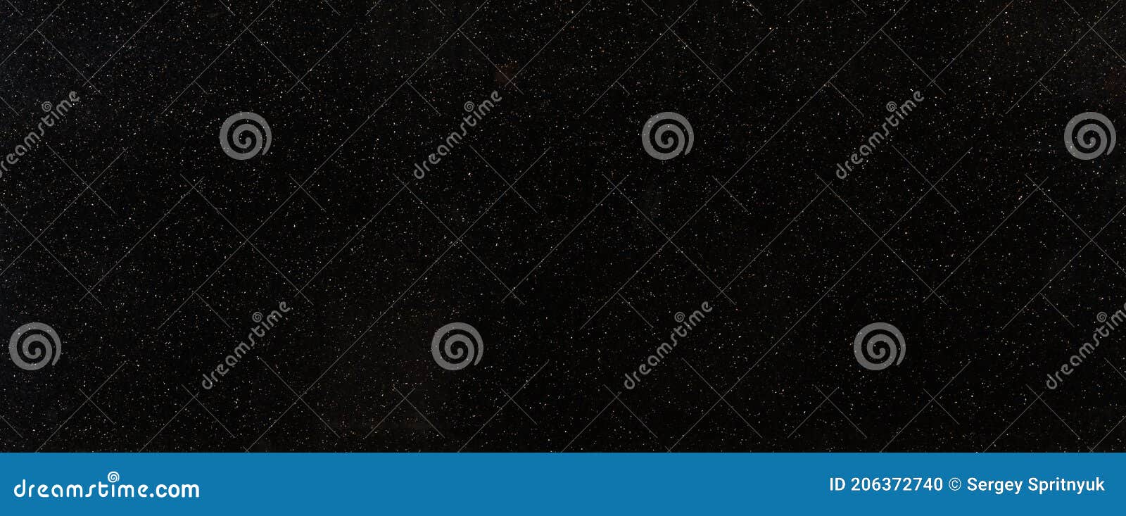 Granite Black Galaxy. Black Granite Texture or Background Stock Photo ...