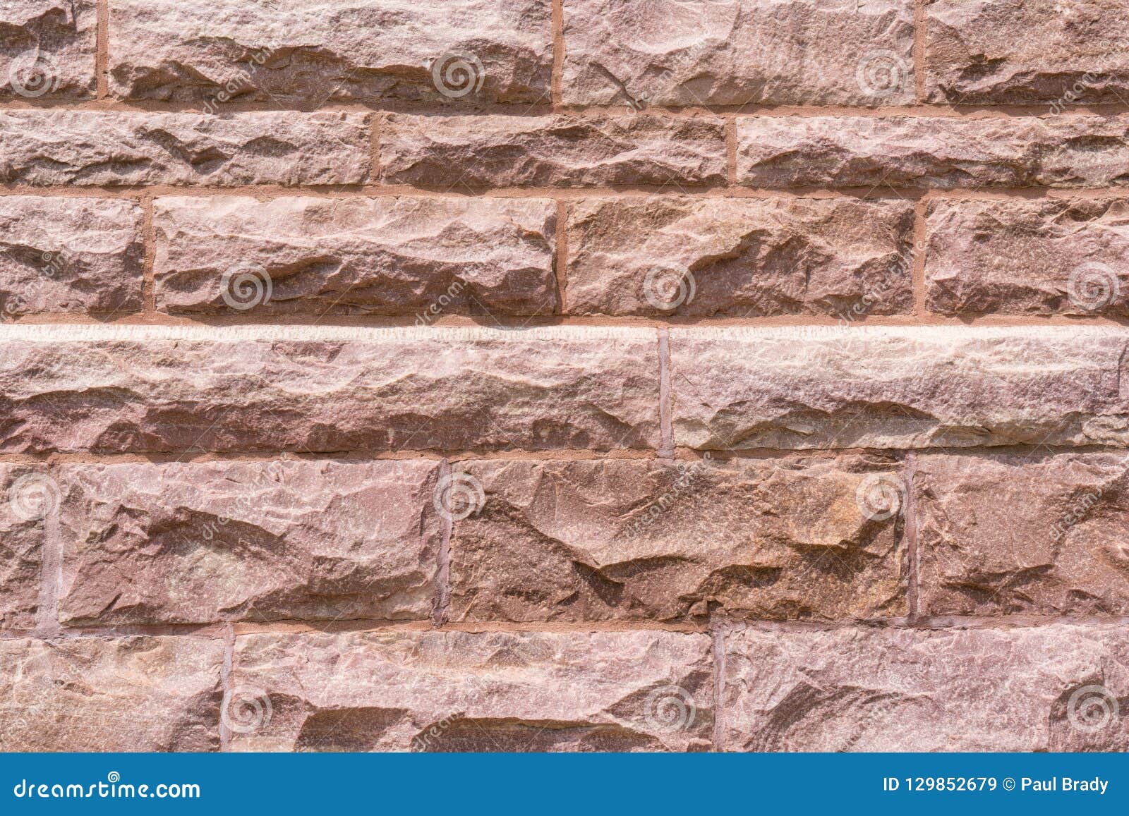 Granite Block Wall Background Stock Image - Image of house, grey: 129852679