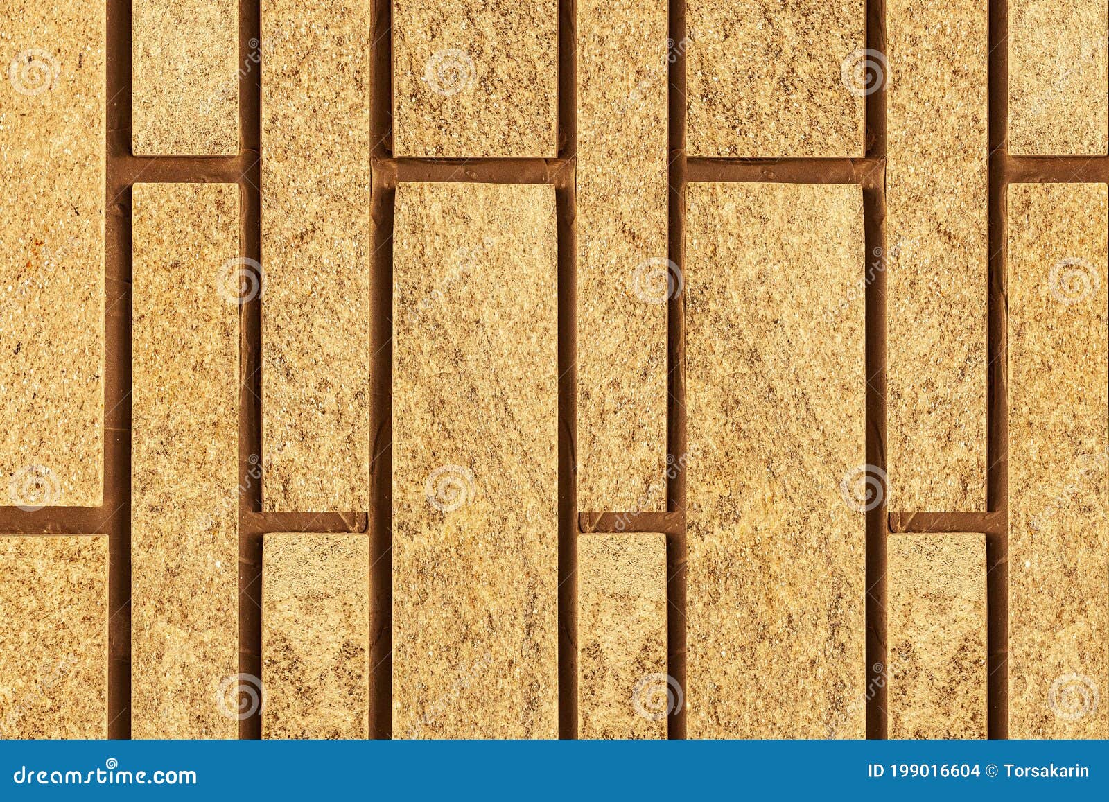 Granite Block Wall Pattern and Background Seamless Stock Photo - Image ...