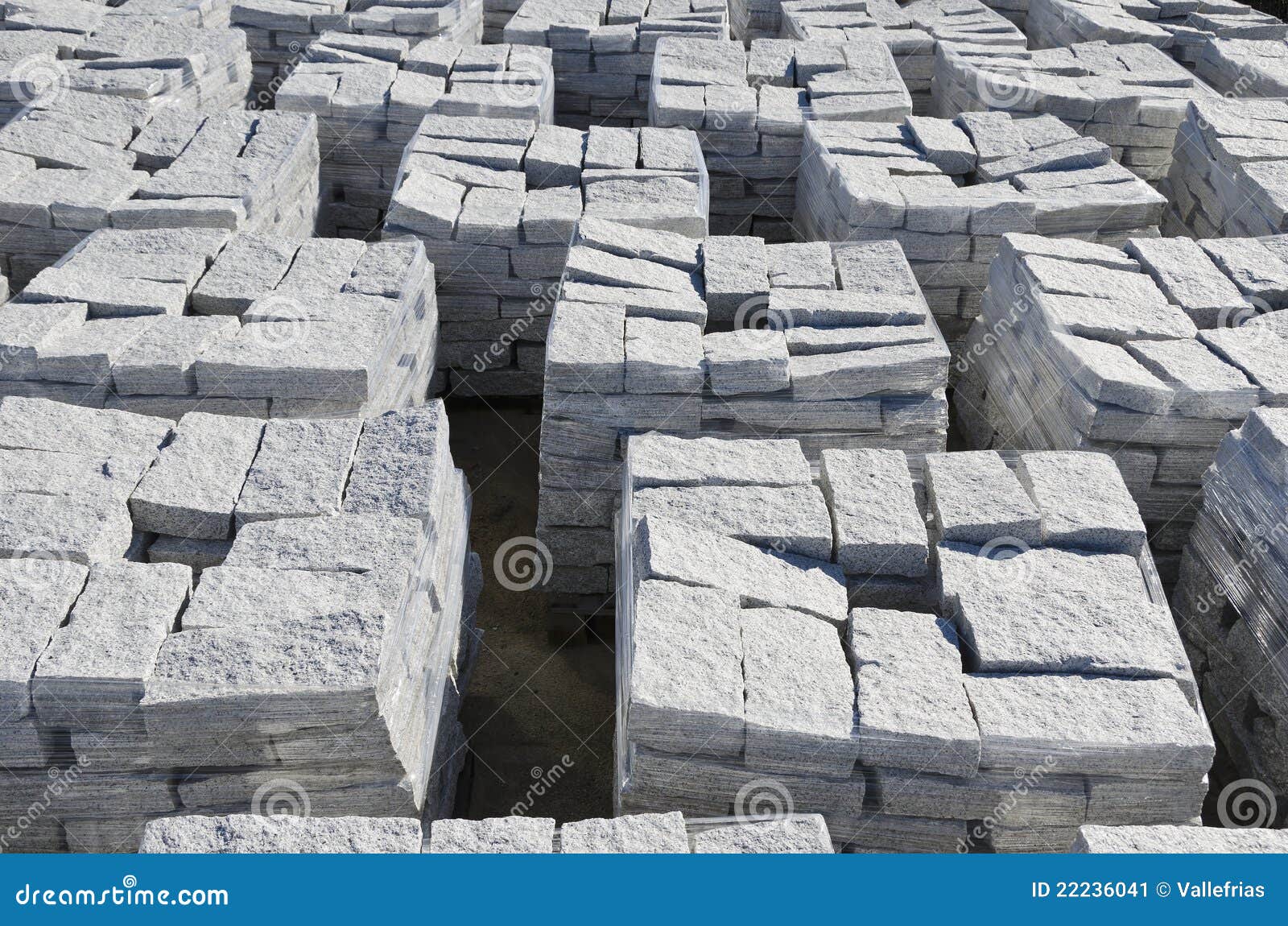 Granite blocks stock image. Image of stacking, palletizing - 22236041