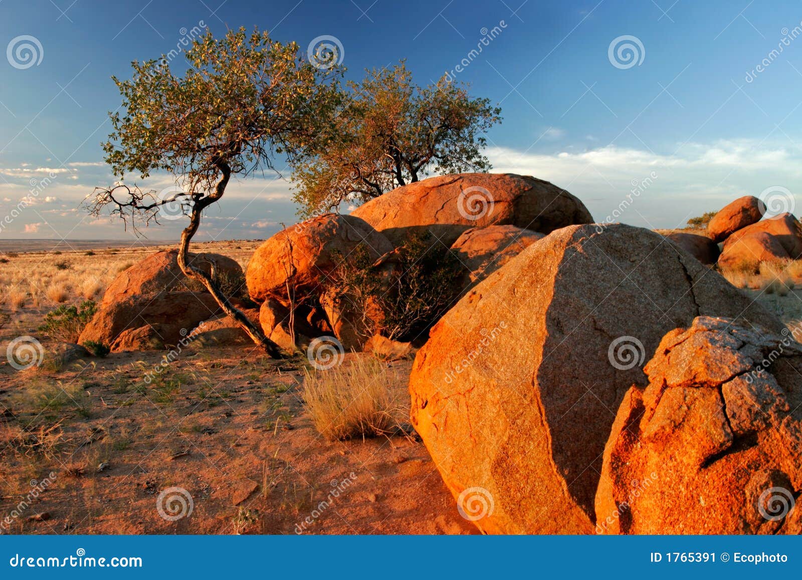 Granite Boulders, Brandberg Mountain, Namibia Stock Image - Image of ...