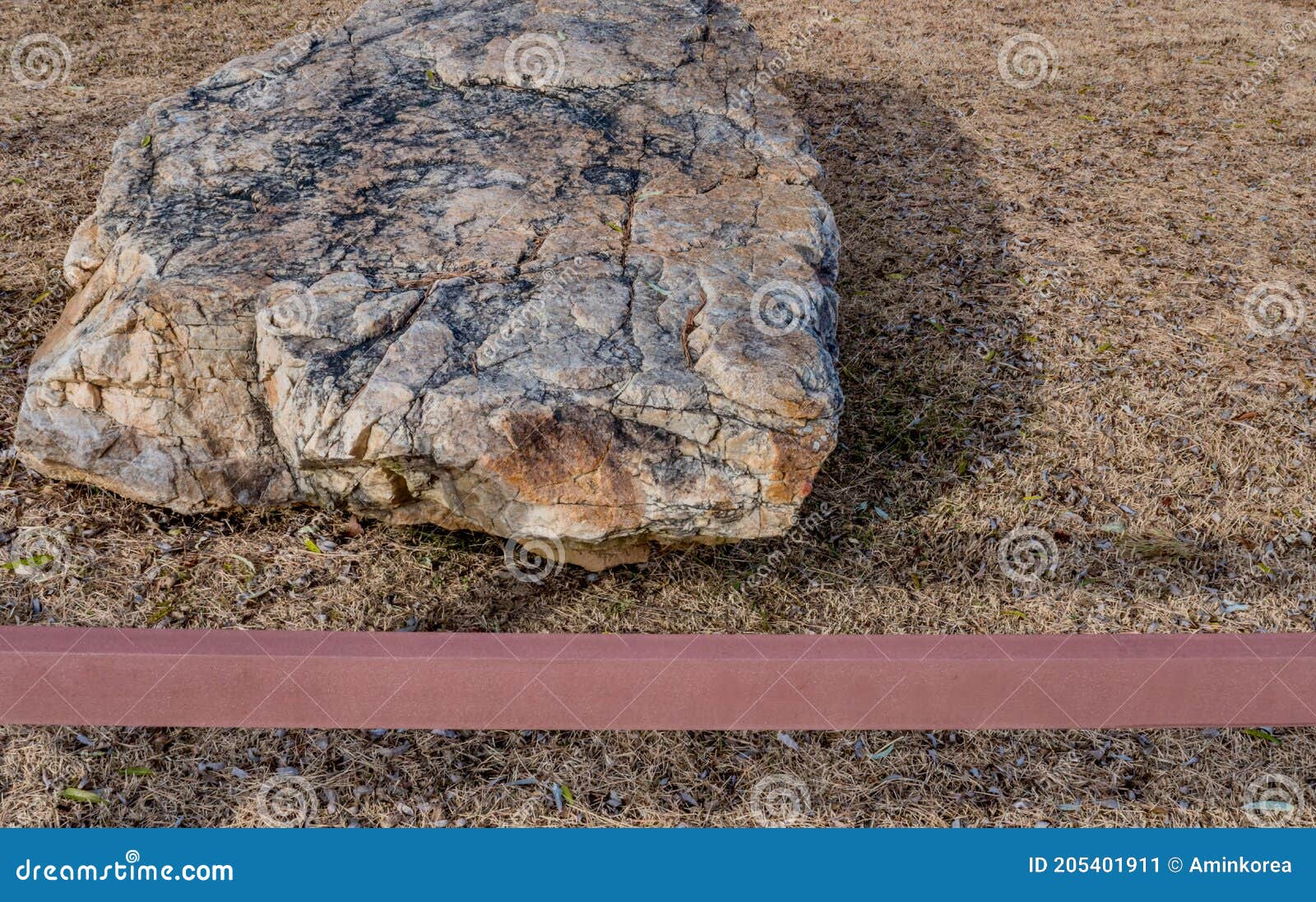 Granite Capstone on Table Type Dolmen Stock Image - Image of landmark ...