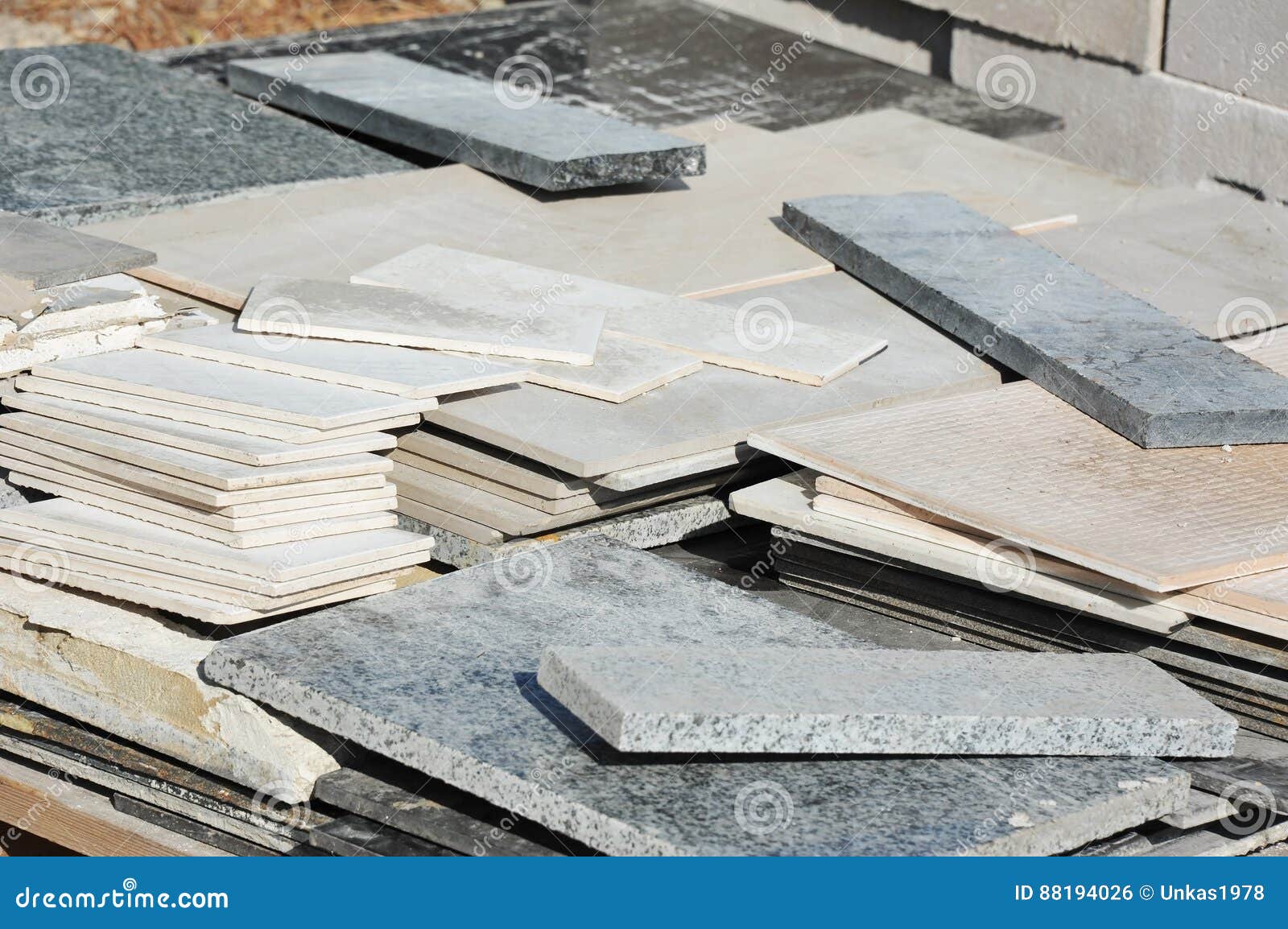 Granite and ceramic tile stock photo. Image of industry - 88194026