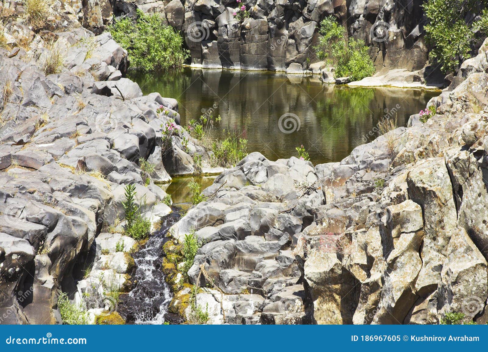 Granite channel stock image. Image of park, rock, conservation - 186967605