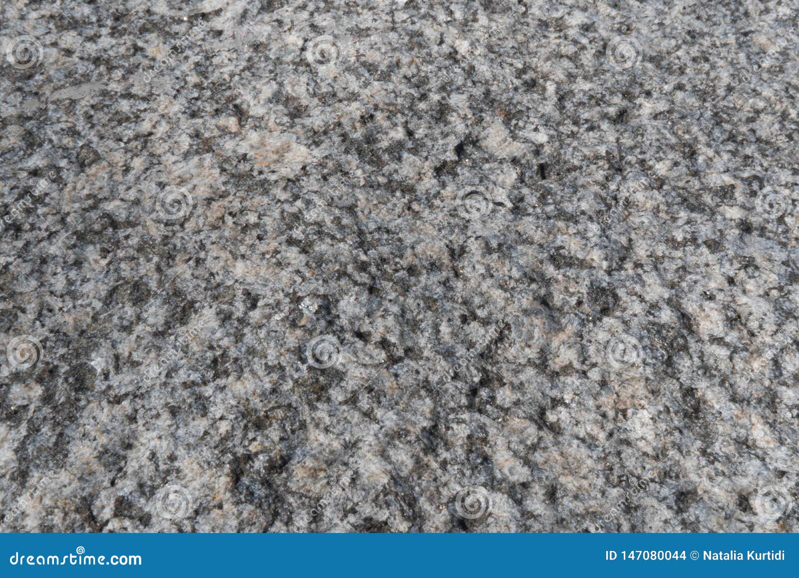 Granite Crumb Texture. Grey Gritty Rock Surface. Non Polished White ...