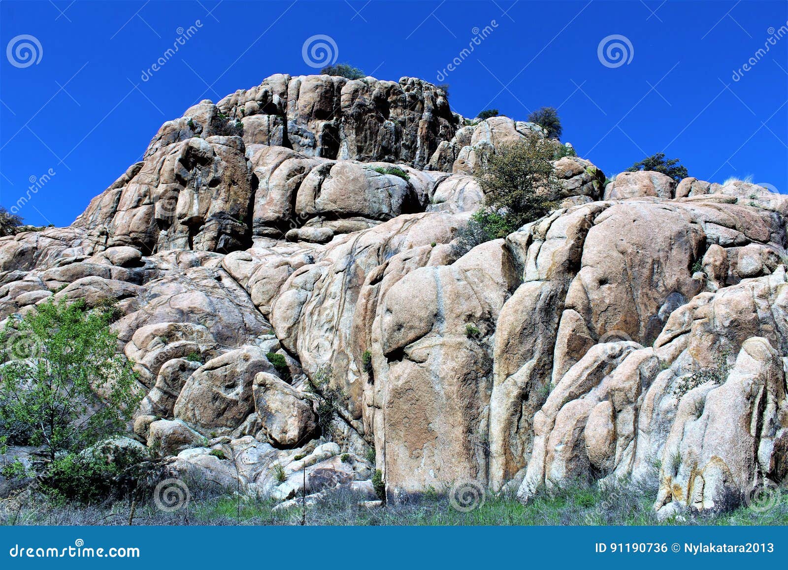 Granite Dells stock photo. Image of large, generic, granite - 91190736