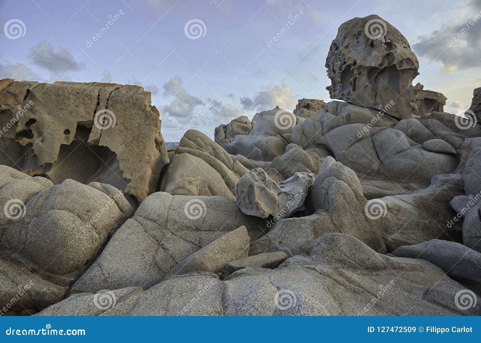 Granite in Its Natural Conformations Stock Image - Image of seascape ...