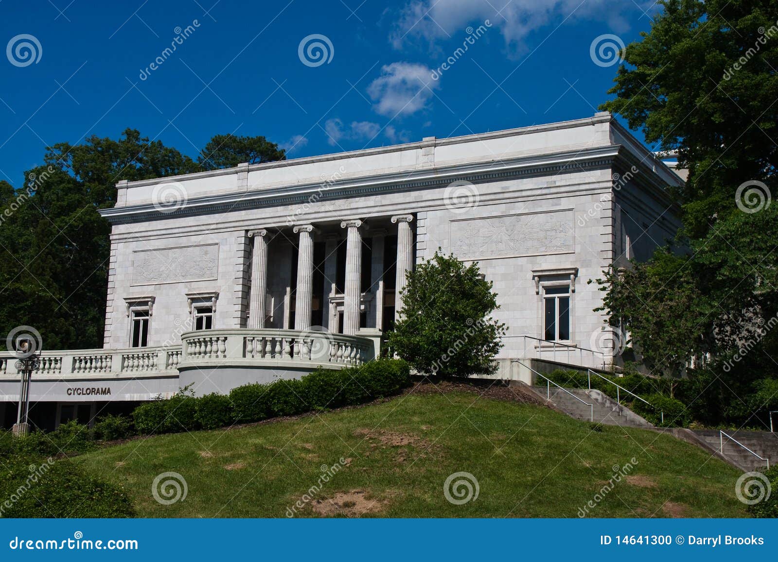 Granite Museum with Columns Stock Photo - Image of columns, rock: 14641300