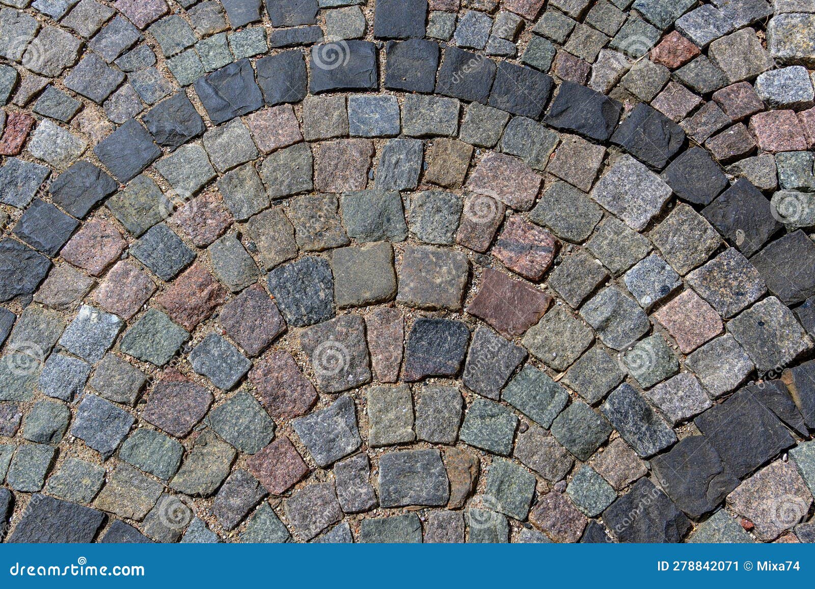 Granite Pavement with Pattern .real Stone 2 Stock Image - Image of ...