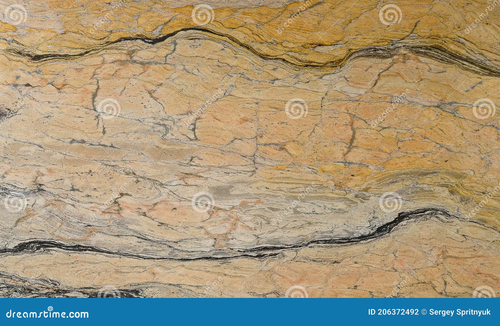 Granite Prada Gold. Colorful Marble Texture Background Pattern with ...