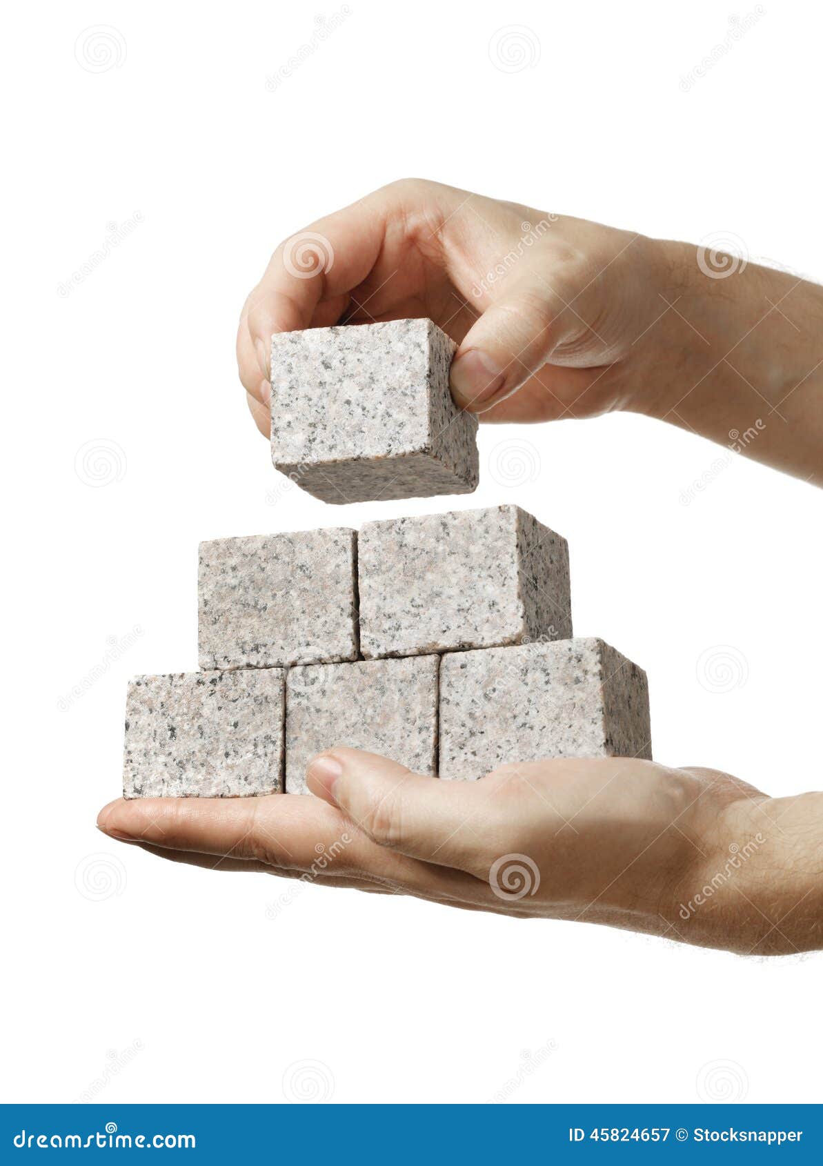 Granite Pyramid Royalty-Free Stock Image | CartoonDealer.com #45823150