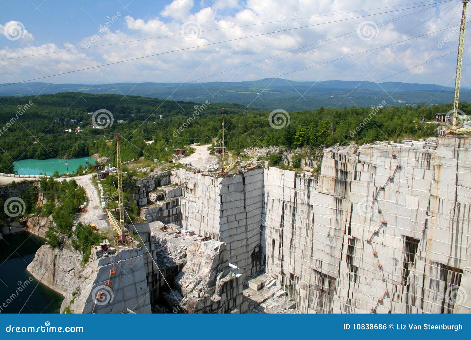 Granite Quarry stock photo. Image of england, industrial - 10838686