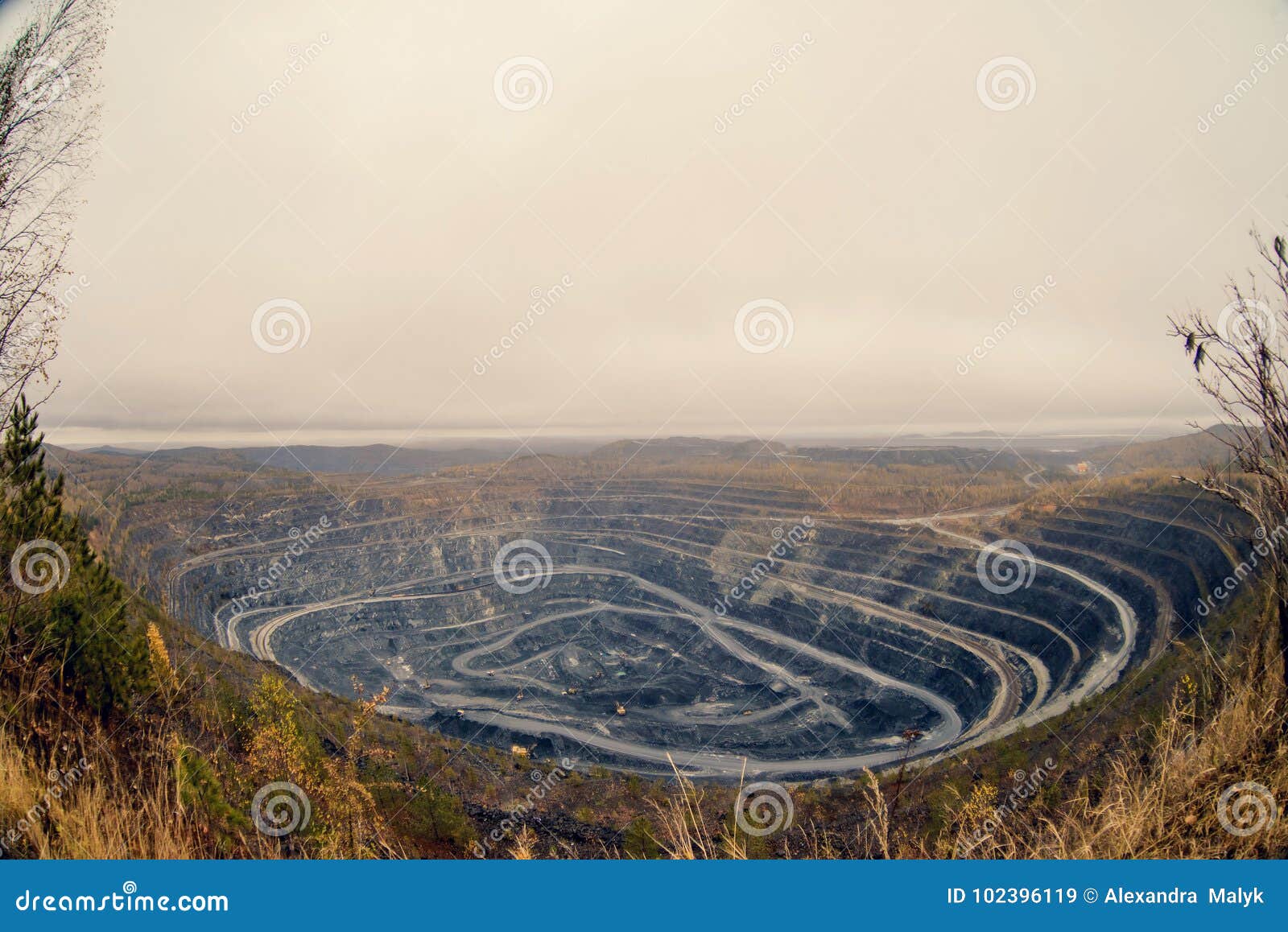Georgia granite mine stock image. Image of equipment - 102396119