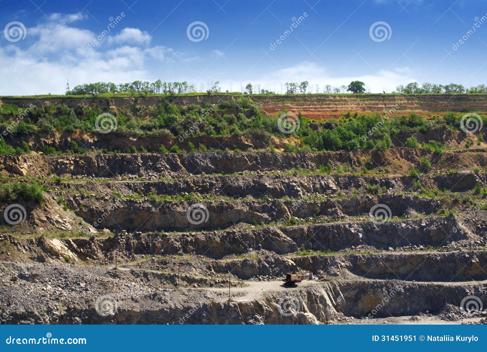 Granite quarry stock image. Image of land, boulder, geotechnical - 31451951