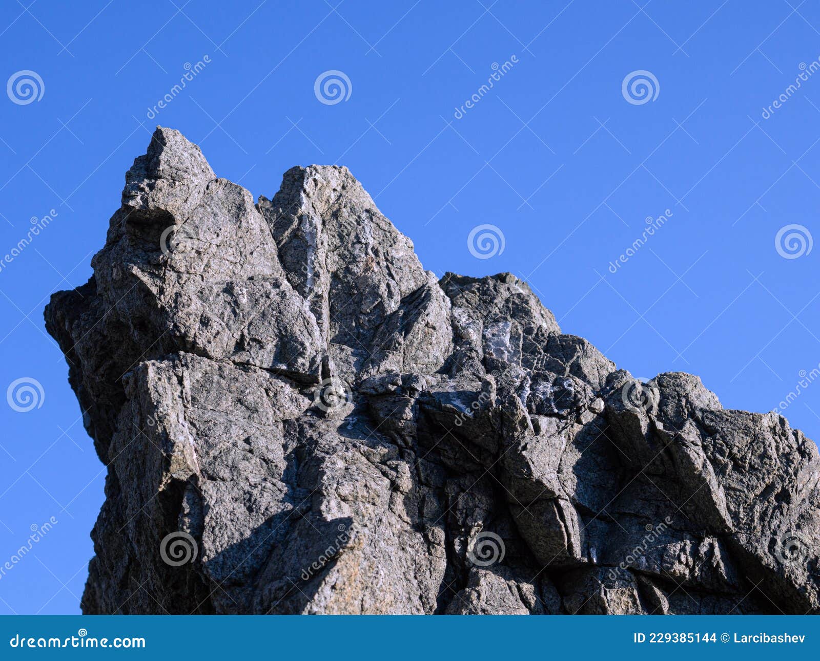 Granite rock formation. stock photo. Image of beauty - 229385144