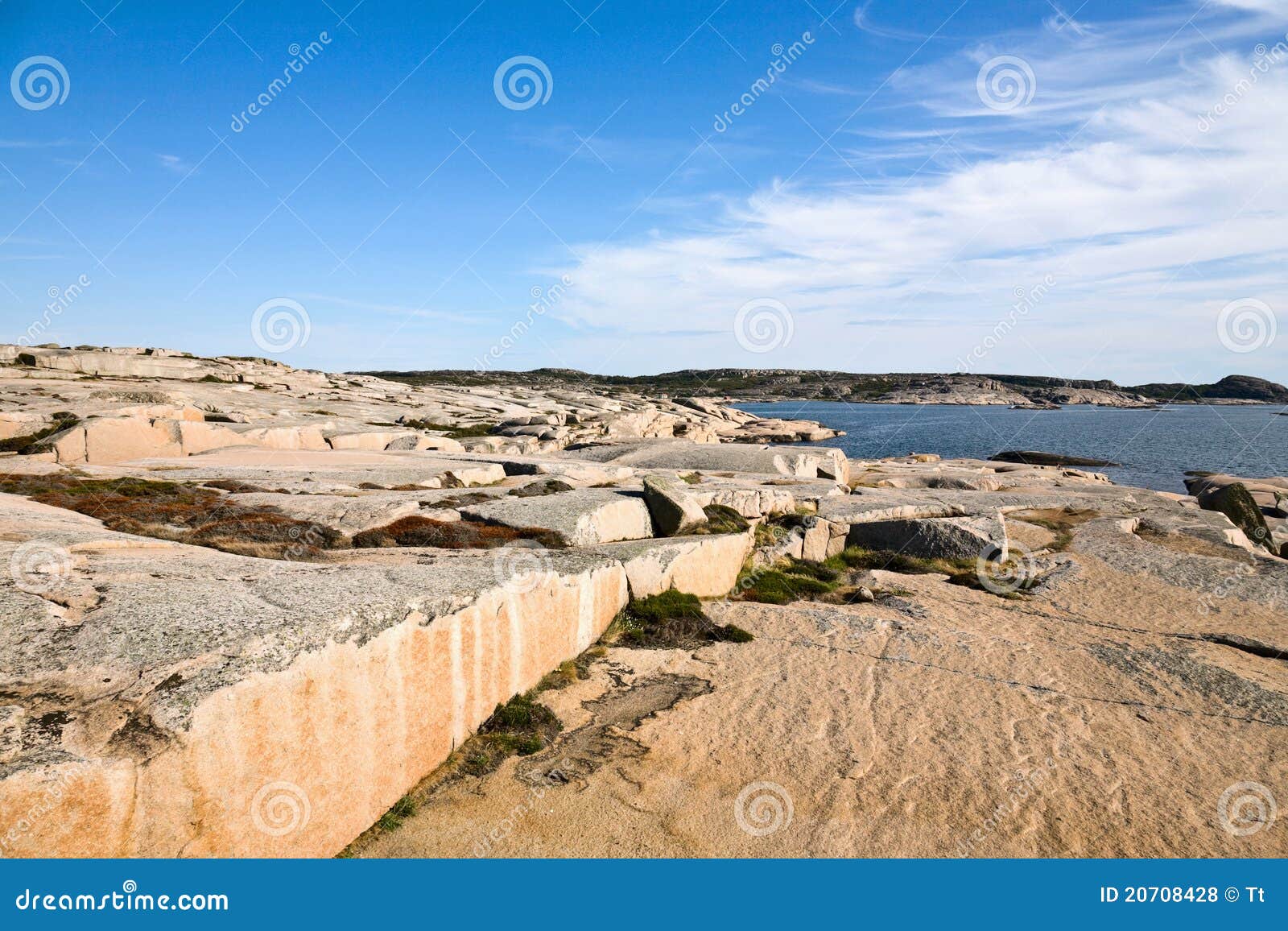 Granite rocks stock photo. Image of formations, marine - 20708428