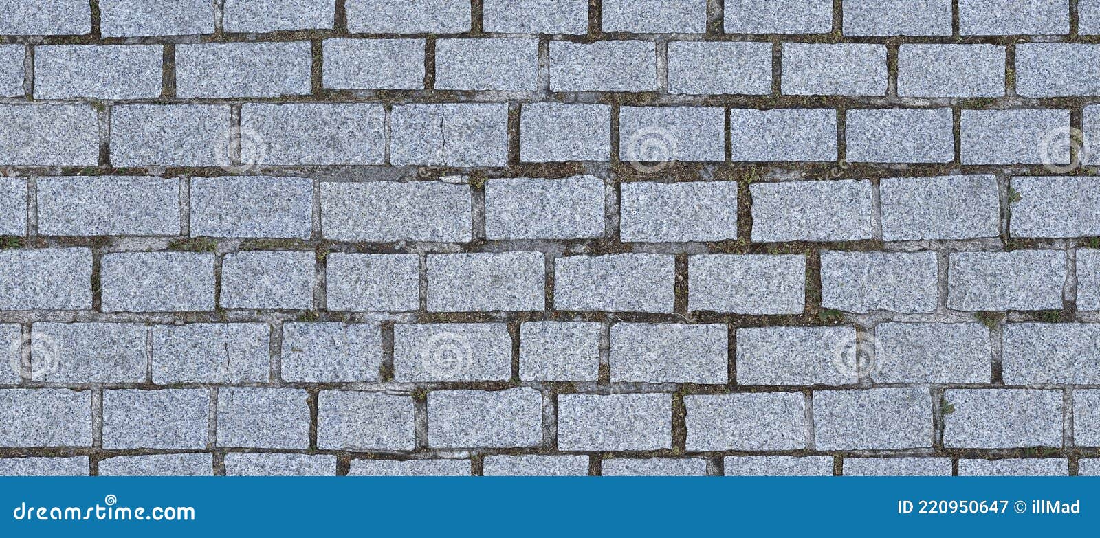 Granite Sett. Seamless Tileable Texture. Stock Photo | CartoonDealer ...