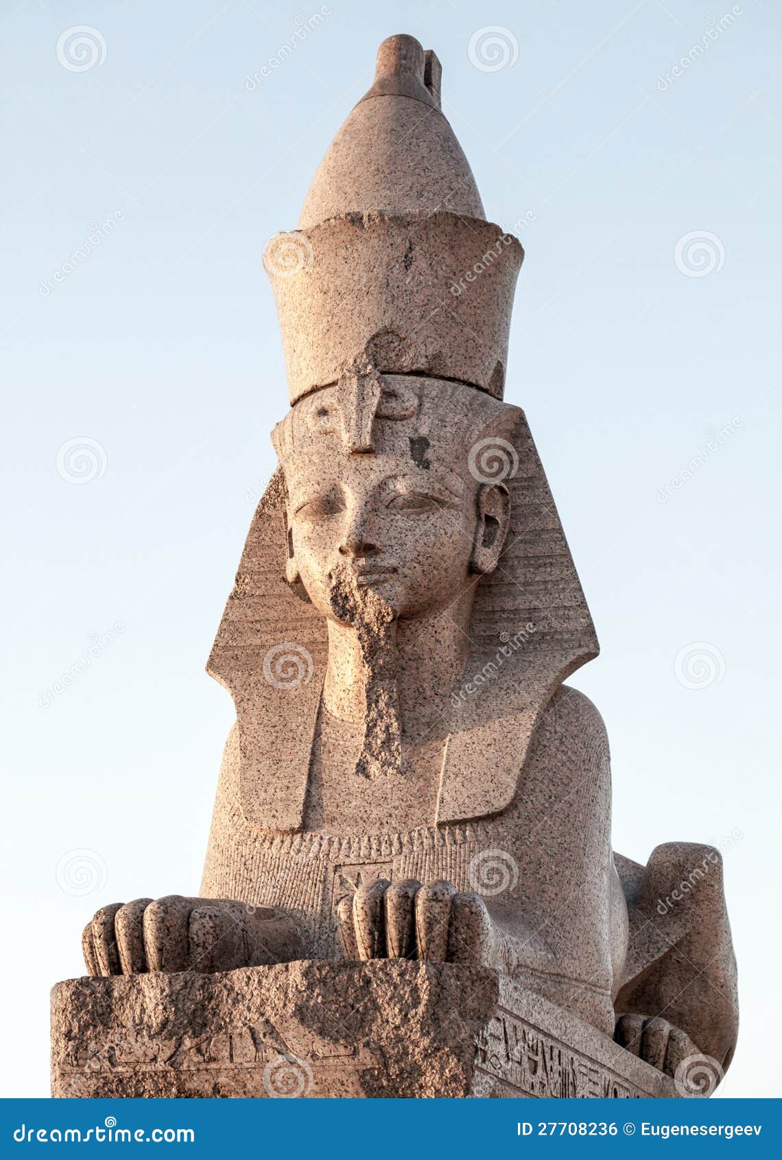 Granite Sphinx Ancient Monument Stock Photo - Image of historical, giza ...