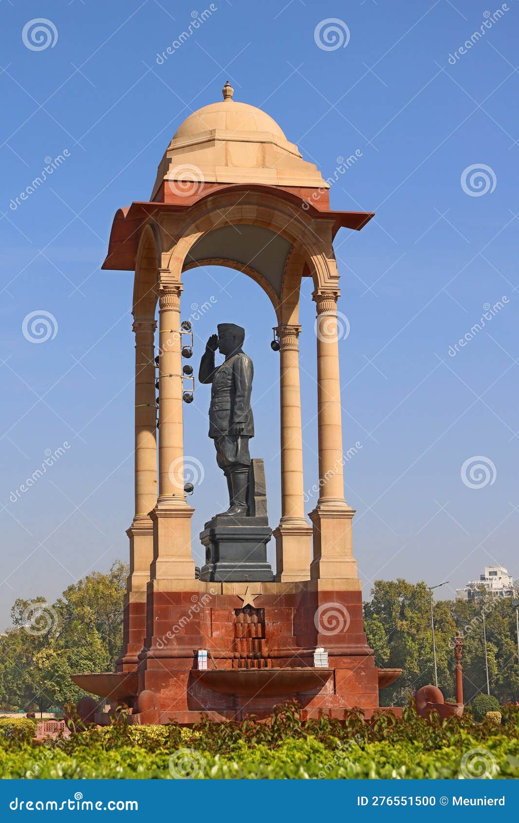 The Granite Statue of Netaji Subhas Chandra Bose Editorial Image ...
