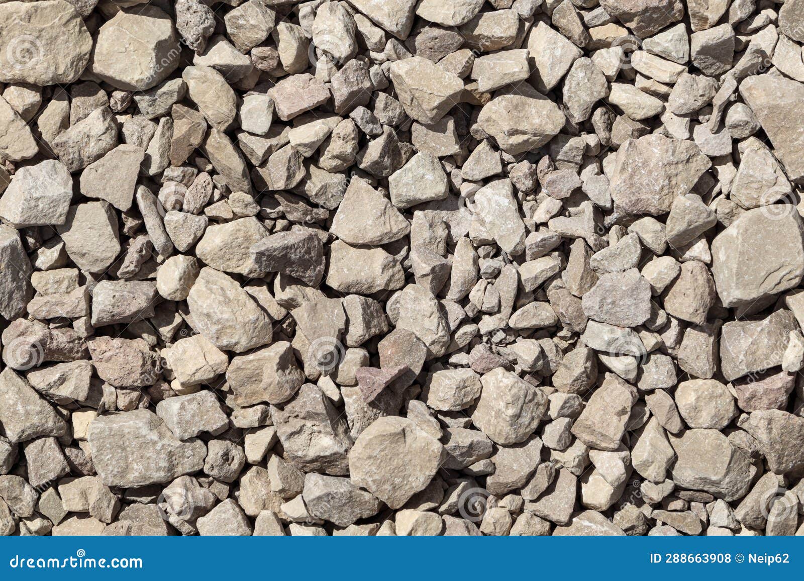 Granite Stone Chips. Small Rubble, Building Material Rock, Gravel ...