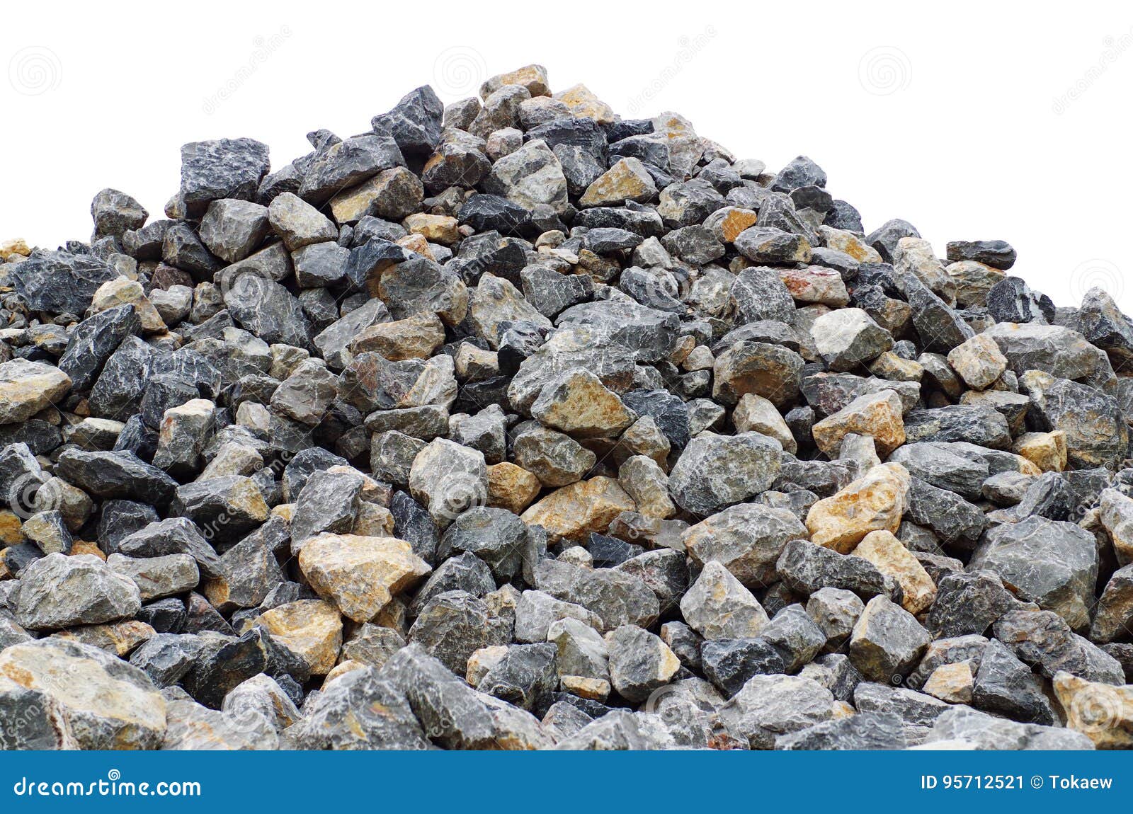 Granite Stone for Construction. Stock Image - Image of concrete, rough ...