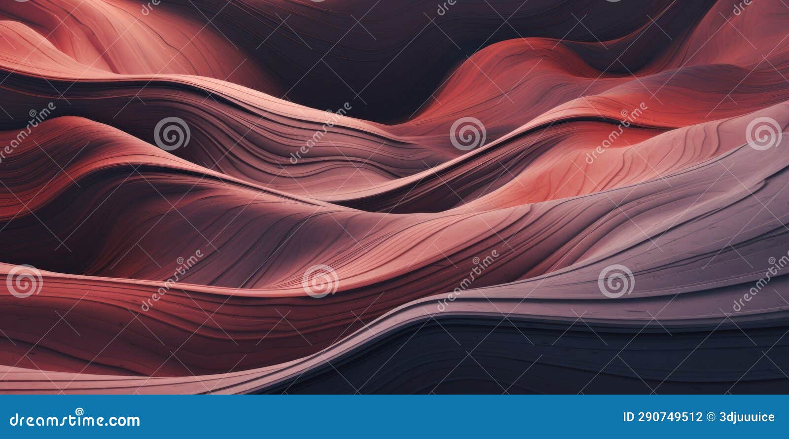Granite Stone Creative Abstract Wavy Texture. Stock Illustration ...