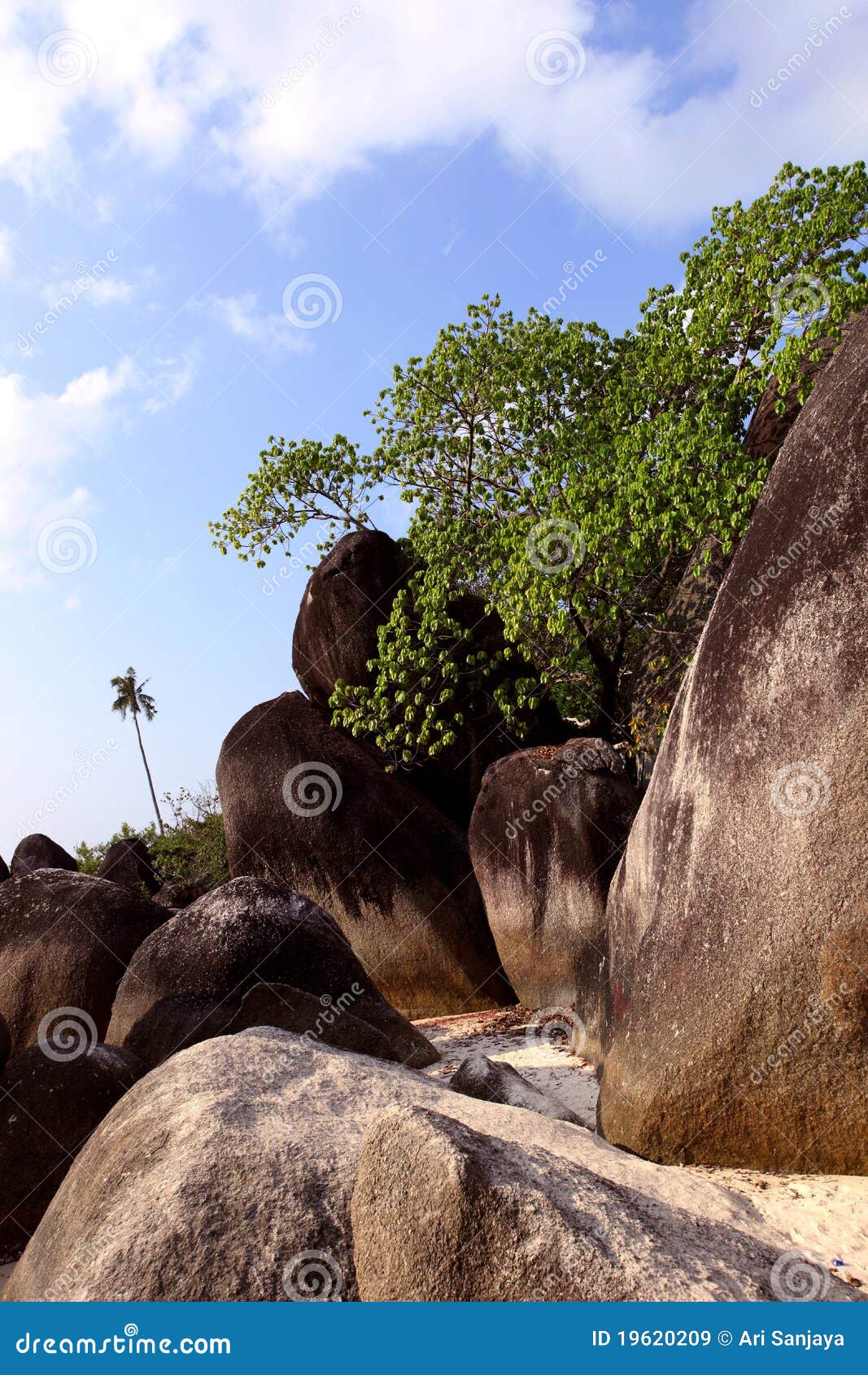 Granite stone formation stock image. Image of hard, indonesia - 19620209