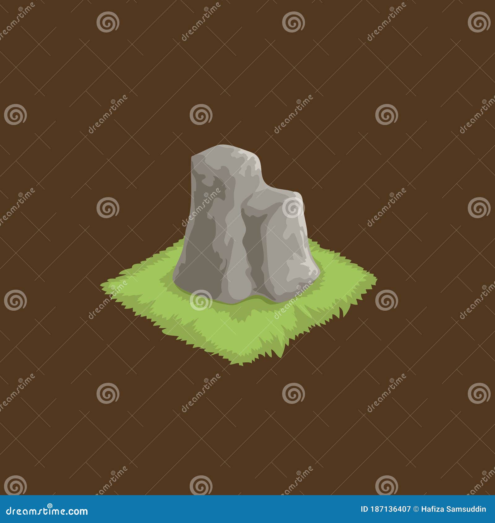 Granite Stone. Vector Illustration Decorative Design Stock Vector ...