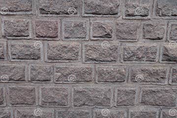 Granite Wall Made of Blocks with Rustication Stock Photo - Image of ...