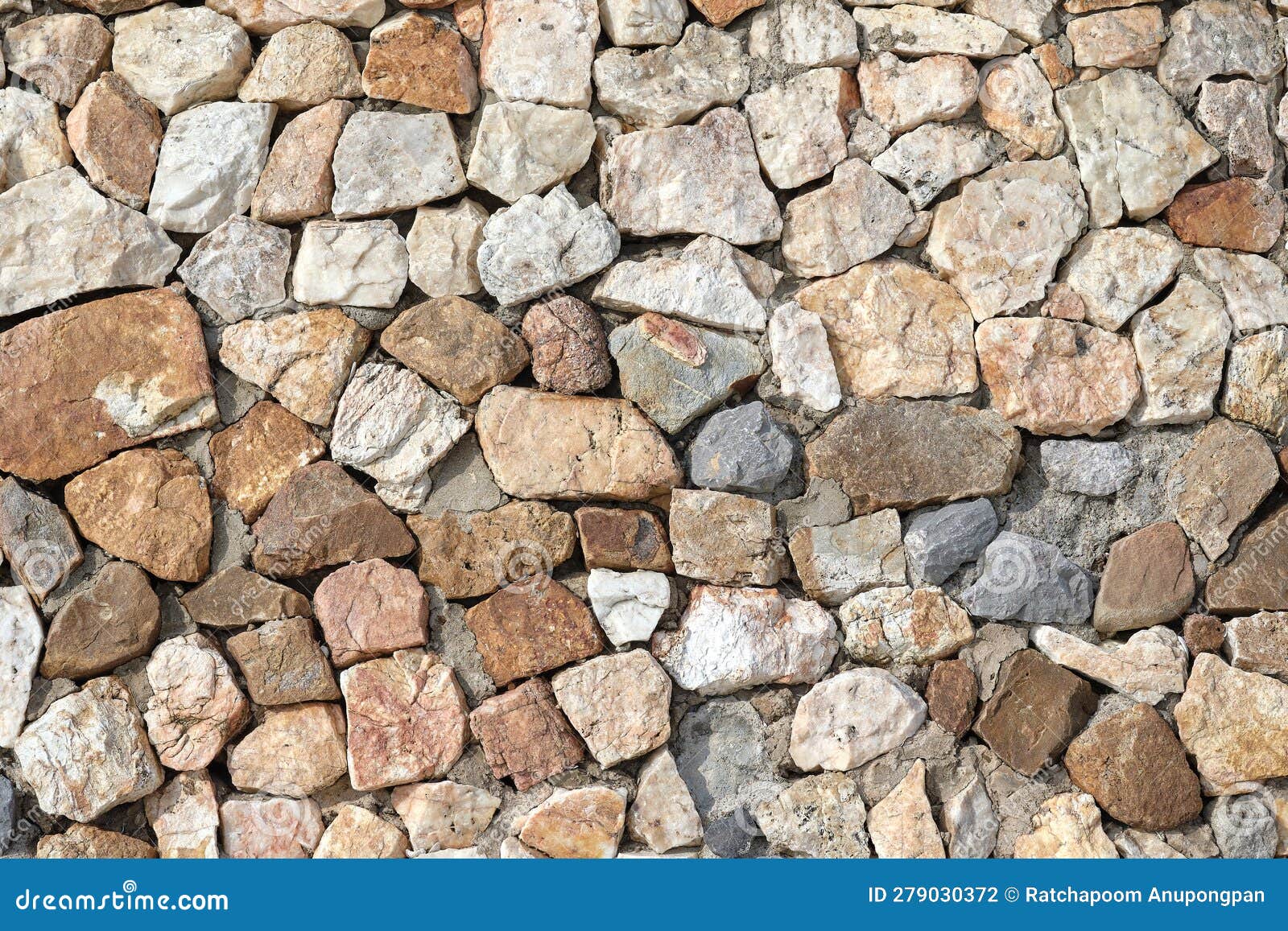 Granite Stone Wall, Pattern of Natural Gray Granite Stone Wall for Background Stock Photo ...